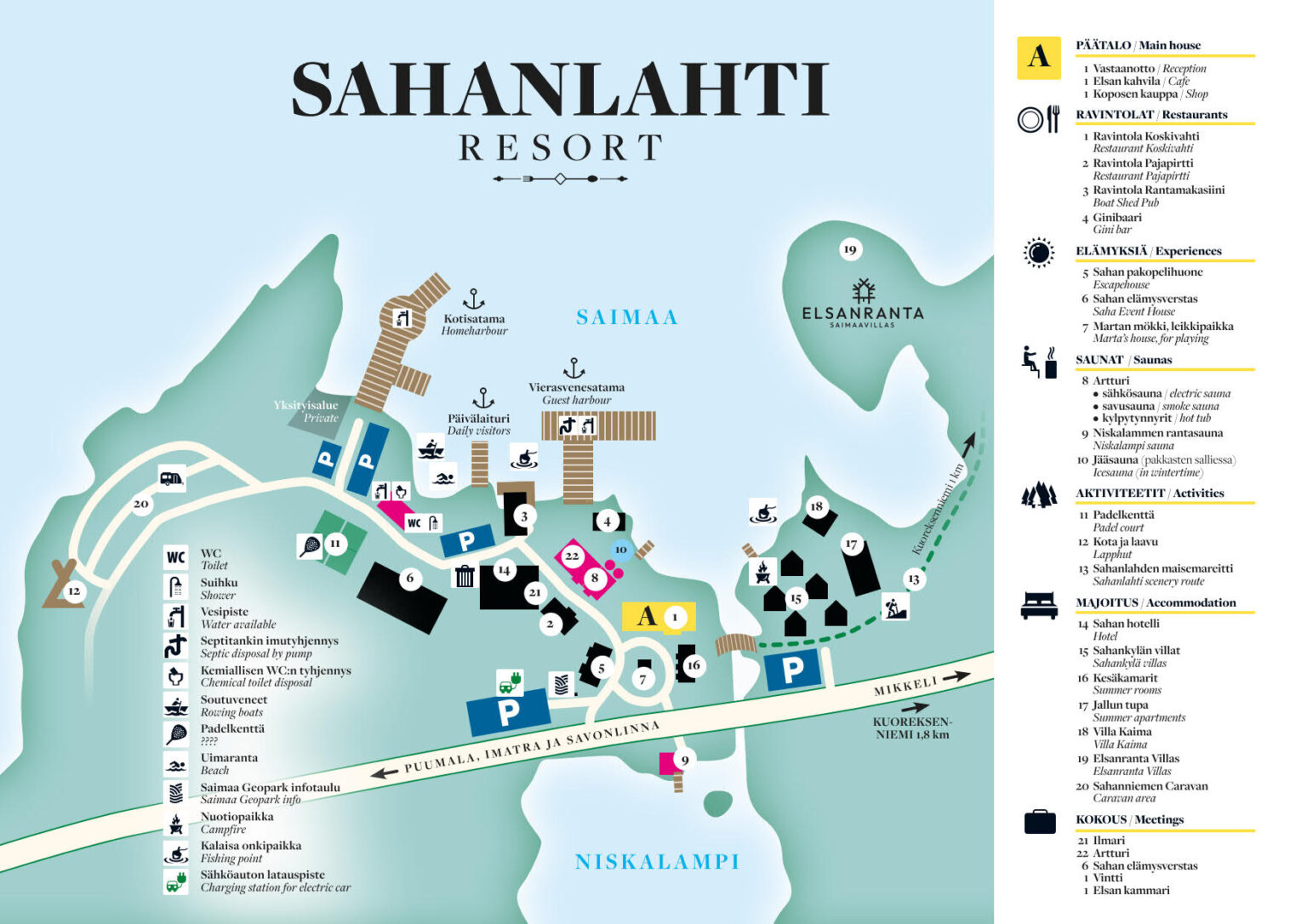 Sahanlahti Resort | Visit Puumala
